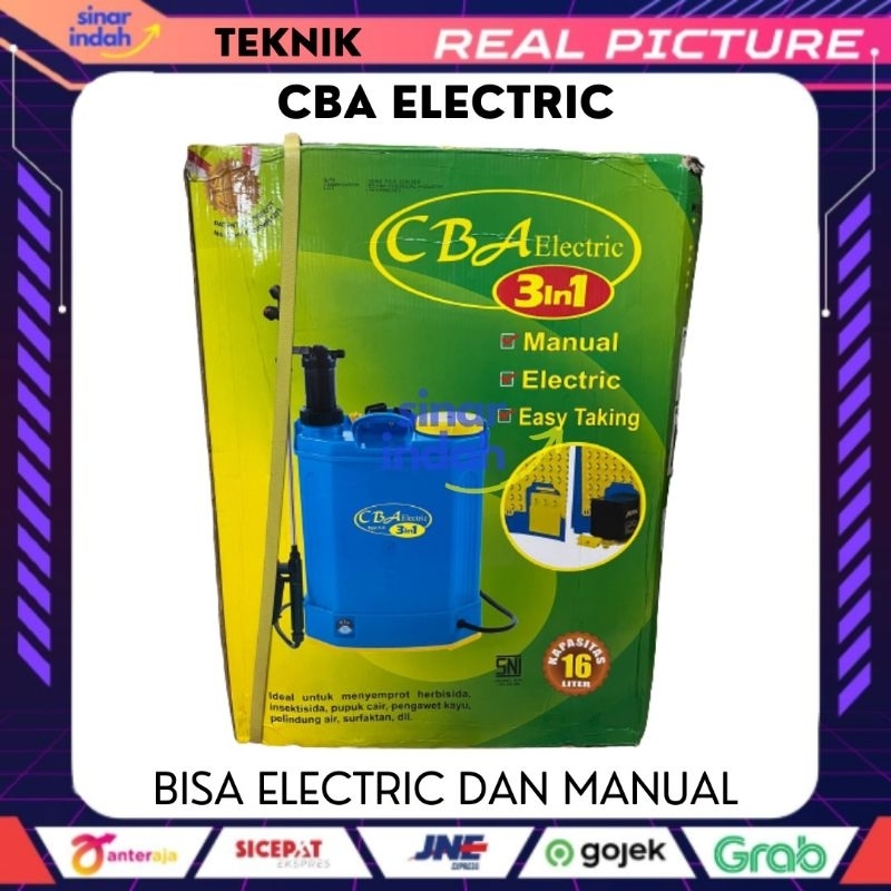 Jual Pompa Hama Elektrik CBA 3in1/Alat Semprot Disinfektan/Electric ...
