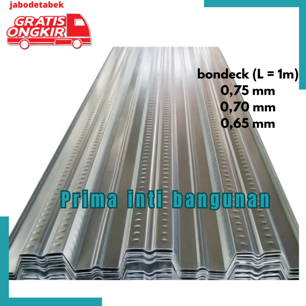 Jual Bondek Bondeck (L= 1m) - 0.65mm | Shopee Indonesia