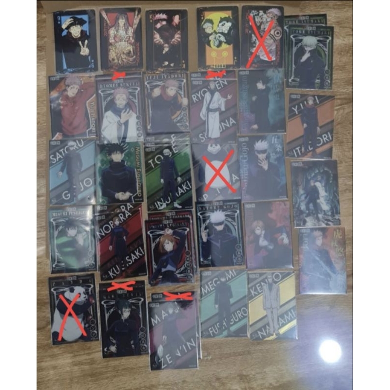 Jual Clear Card & Trump Card JJK Jujutsu Kaisen Collection | Shopee ...