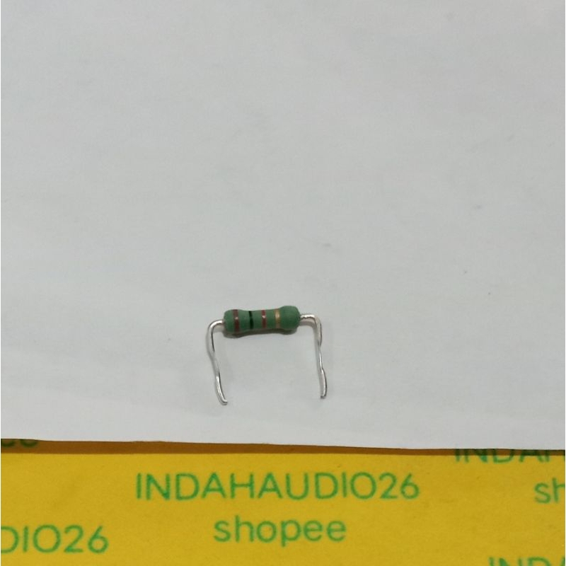 Jual japan 1K 1W 5% kaki tembaga resistor body kecil 1k ohm 1watt 1000 ...