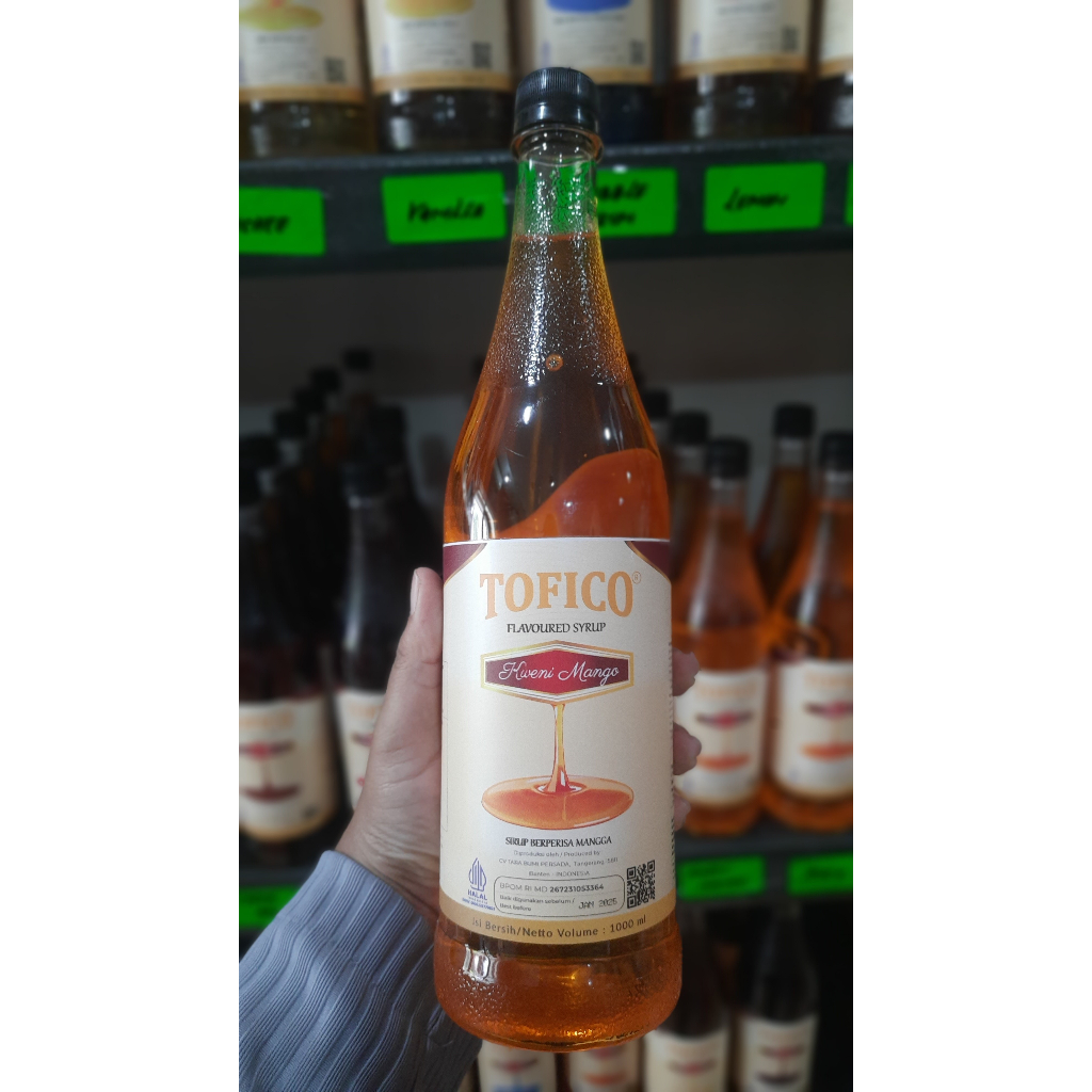 Jual Tofico Syrup Kweni Mango 1000 Ml - Barsol Indonesia | Shopee Indonesia