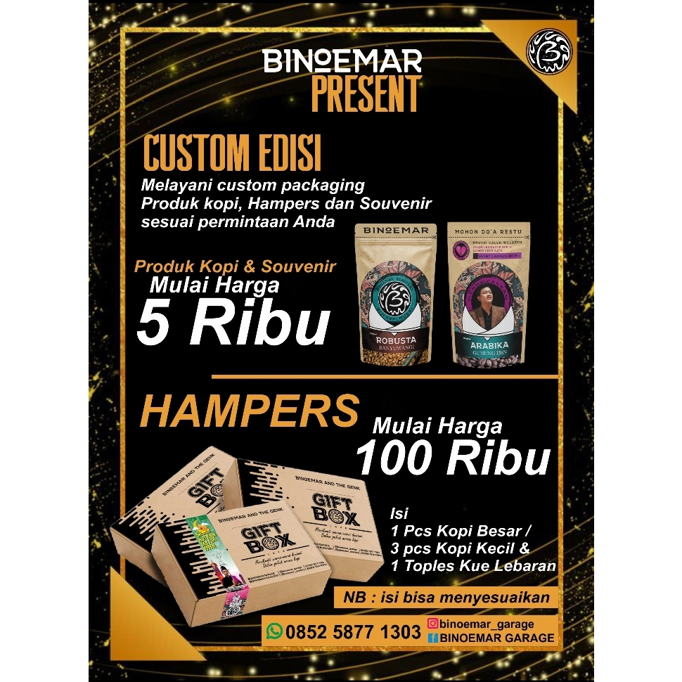 Jual Kopi Custom Box Rebranding Packaging | Shopee Indonesia