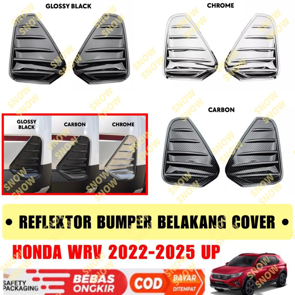 Jual Reflektor Cover Bumper Belakang Honda Wrv WR-V 2022 2023 2024 2025 ...