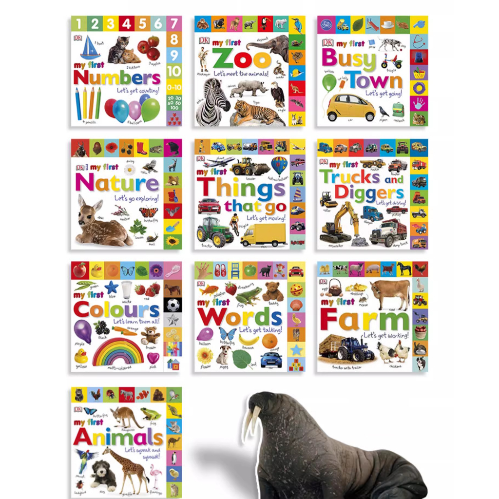 Jual [LOGU] Buku DK Tabbed Board Books, Buku impor english bayi my ...