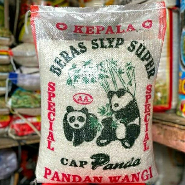 Jual BERAS SLYP SUPER CAP PANDA 10KG | Shopee Indonesia