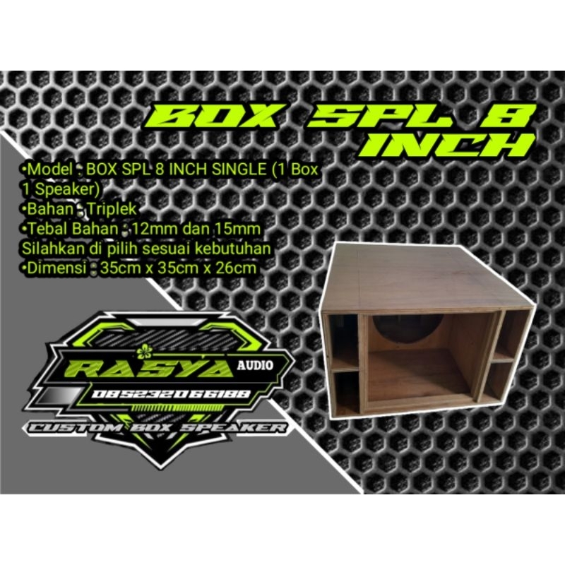 Jual BOX SPL 8 INCH | SPL | BOX SPEAKER | Shopee Indonesia