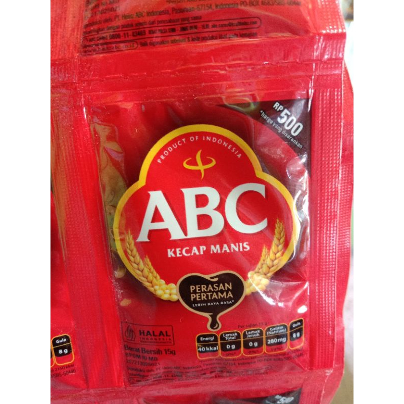 Jual Kecap ABC Sachet Kecil 15gr | Shopee Indonesia