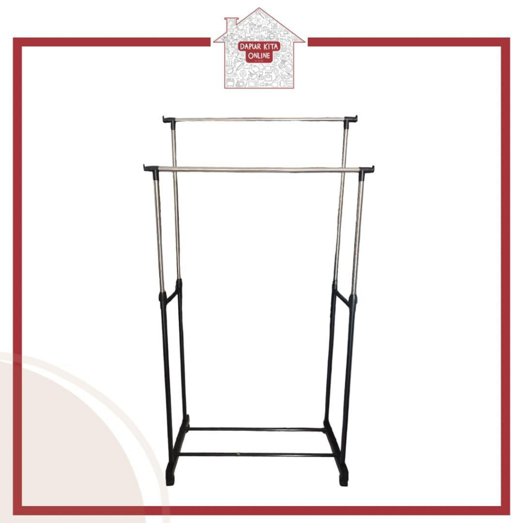 Jual Rak Lemari Gantungan Baju Portable G 5304 / Stand Hanger 2707 GSF ...