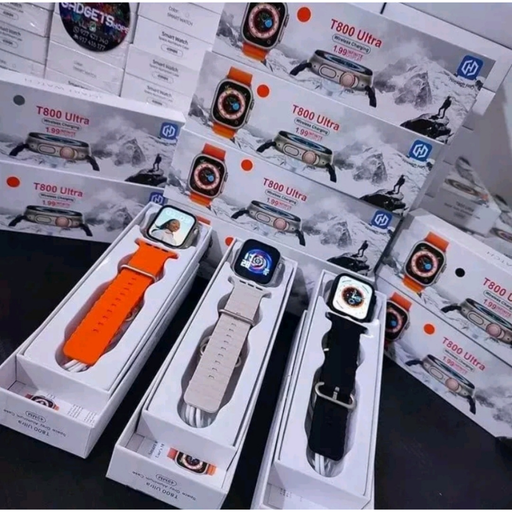 Jual Jam tangan Smartwatch Series T800 Ultra Bluetooth Full Touch ...