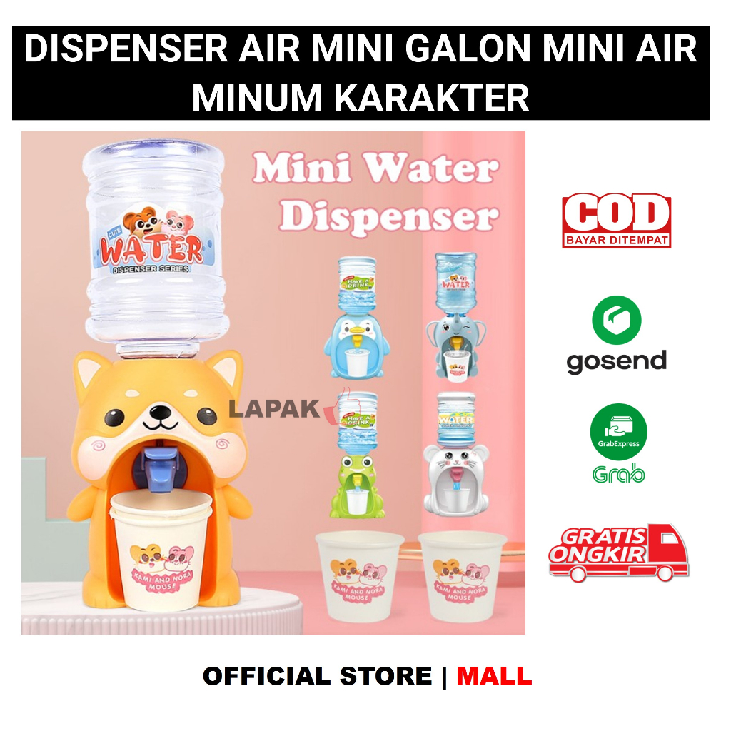 Jual Dispenser Air Mini Galon Portable Mainan Anak Air Minum Galon Mini ...