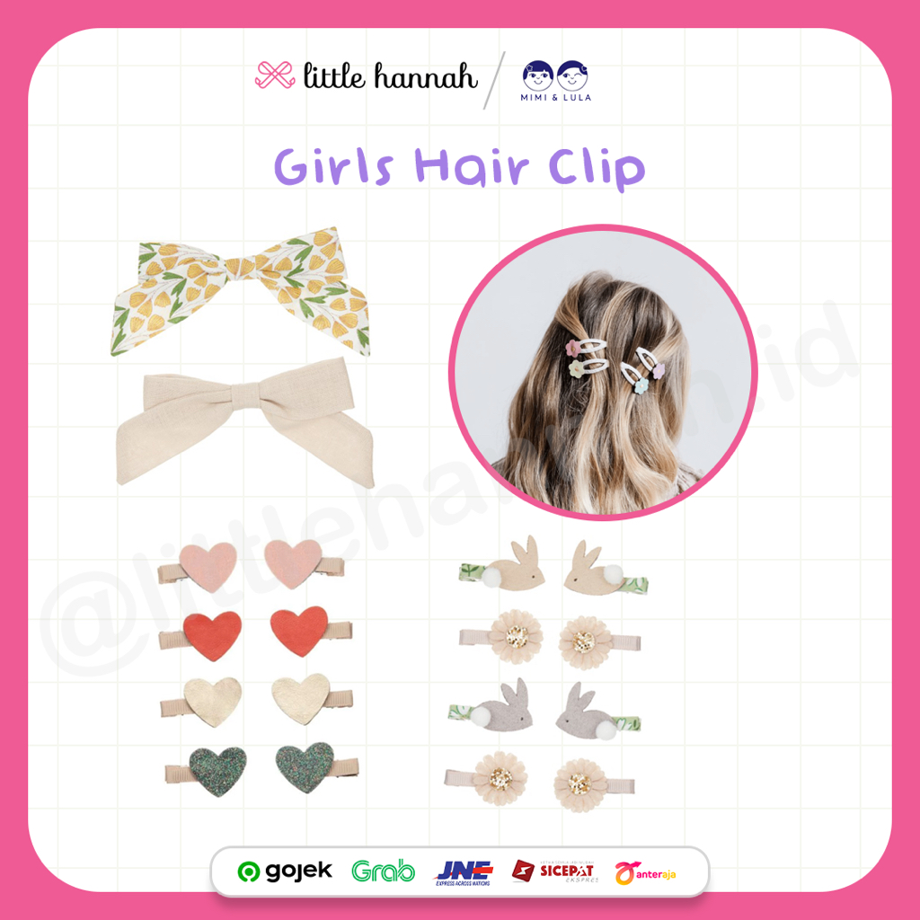 Jual Mimi & Lula Hair Clips / Clic Clacs Jepit Rambut Anak Perempuan ...
