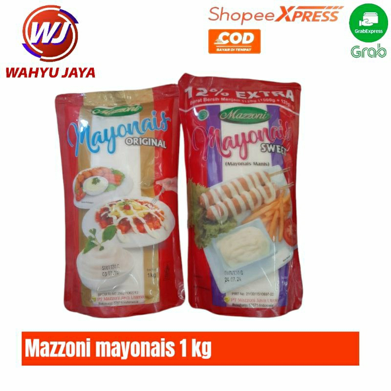 Jual Mazzoni mayonais original dan sweet 1 kg | Shopee Indonesia