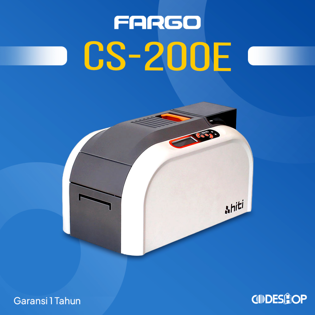 Jual Printer ID Card HiTi CS200 e Cetak Kartu PVC 300dpi Satu Sisi DYE ...