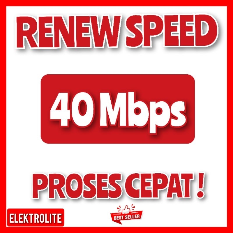 Jual RENEW SPEED | RENEW FUP | RESET FUP INDIHOME | SPEED REFRESHMENT | Shopee Indonesia