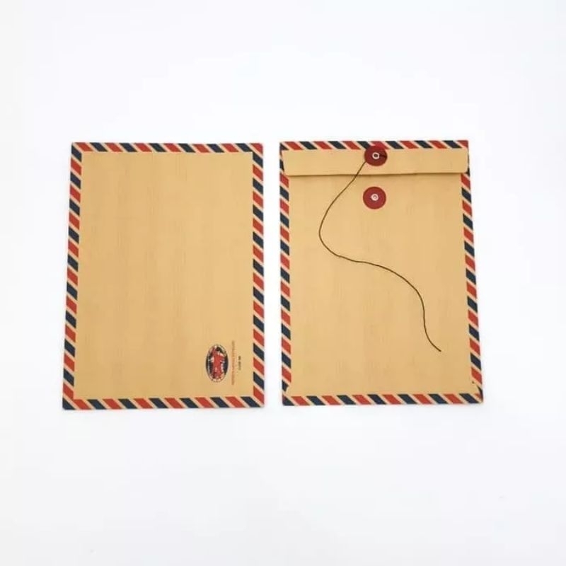 Jual Amplop Coklat Bertali/ Map Coklat Tali/ Map Coklat Lamaran Kerja ...