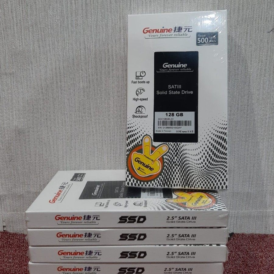 Jual SSD Genuine 128 GB - 256 GB - 512 GB Sata 3 2.5" - Garansi ...