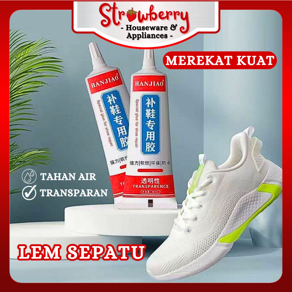 Jual Lem Sepatu isi 60ML / Lem Super Lengket / Lem Perekat sepatu / Lem ...