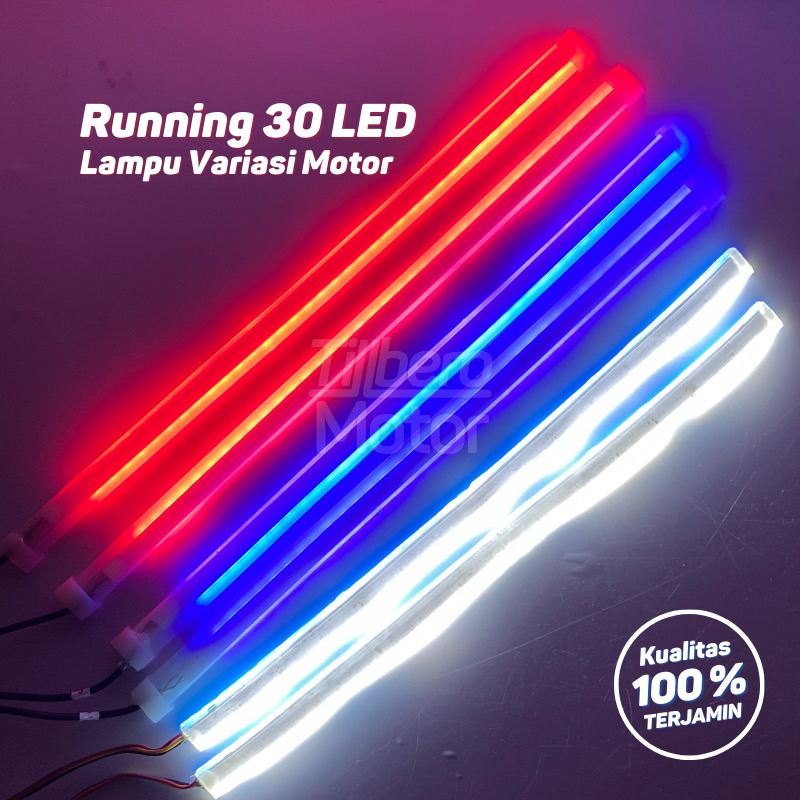 Jual LAMPU LED SLIM ALIS RUNNING 2 MODE SENJA WELLCOME SEIN RUNNING DC ...