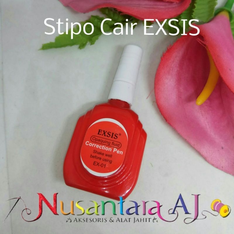 Jual Tipe X merek exsis, Tipex cair, Stipo exsis per pcs | Shopee Indonesia