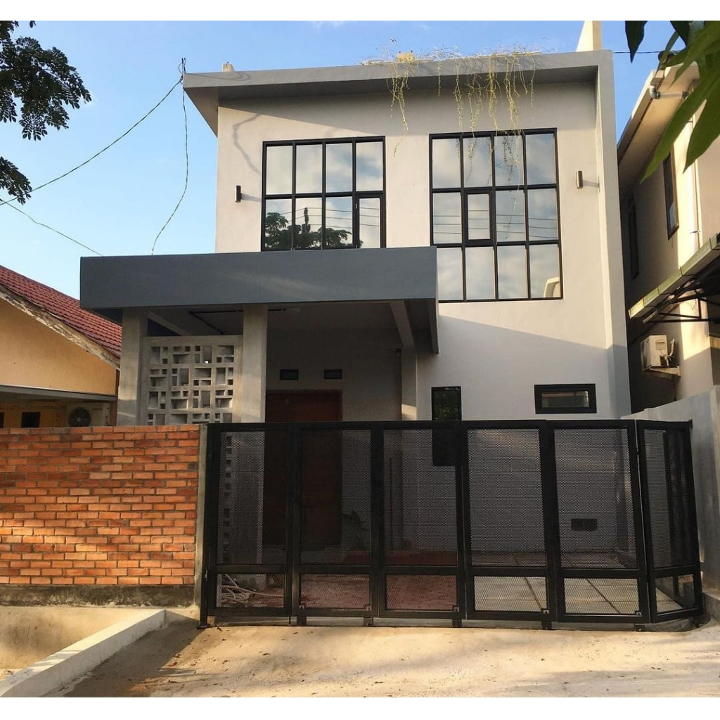 Jual Pagar plat rumah industrial perforated | Shopee Indonesia