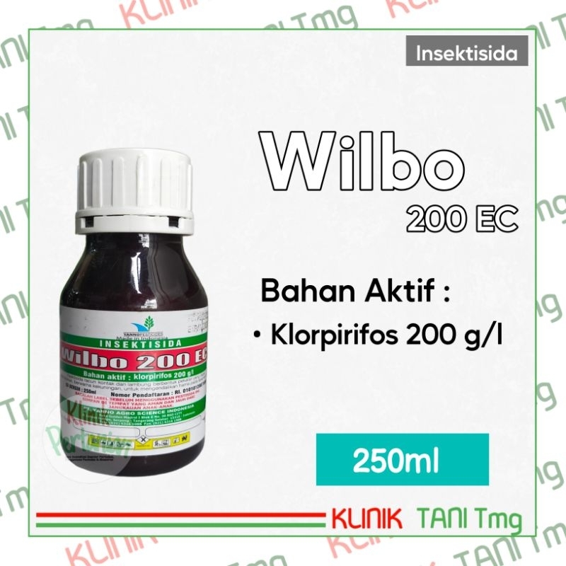 Jual WILBO 200EC - 250ml | INSEKTISIDA BERBAHAN AKTIF KLORPIRIFOS 200 g ...