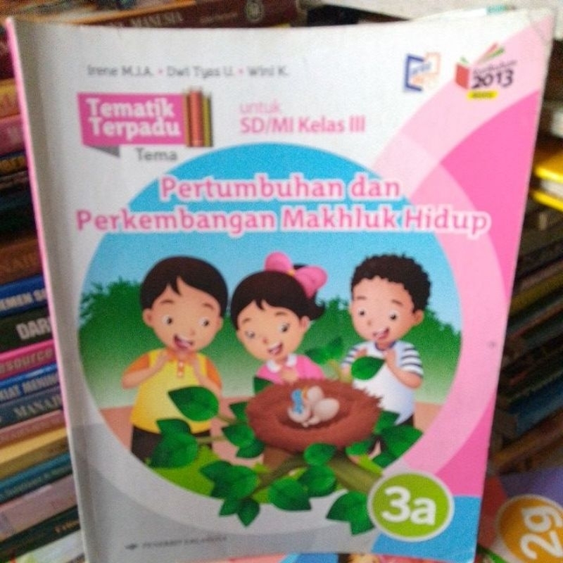 Jual tematik terpadu pertumbuhan dan perkembangan makhluk hidup 3A | Shopee Indonesia