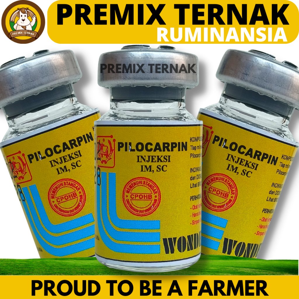 Jual Obat Kembung Hewan PILOCARPIN INJ 5ML WONDER - Obat Kembung dan ... Jual Obat Kembung Hewan PILOCARPIN INJ 5ML WONDER - Obat Kembung dan ...