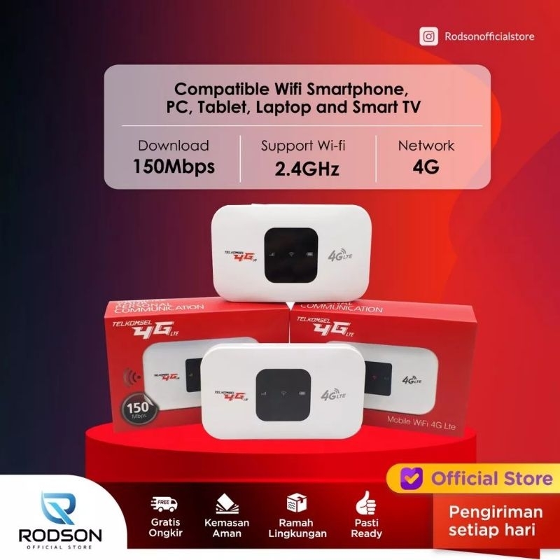 Jual Modem Router Telkomsel 4g Wifi Unlock Semua Operator. | Shopee ...