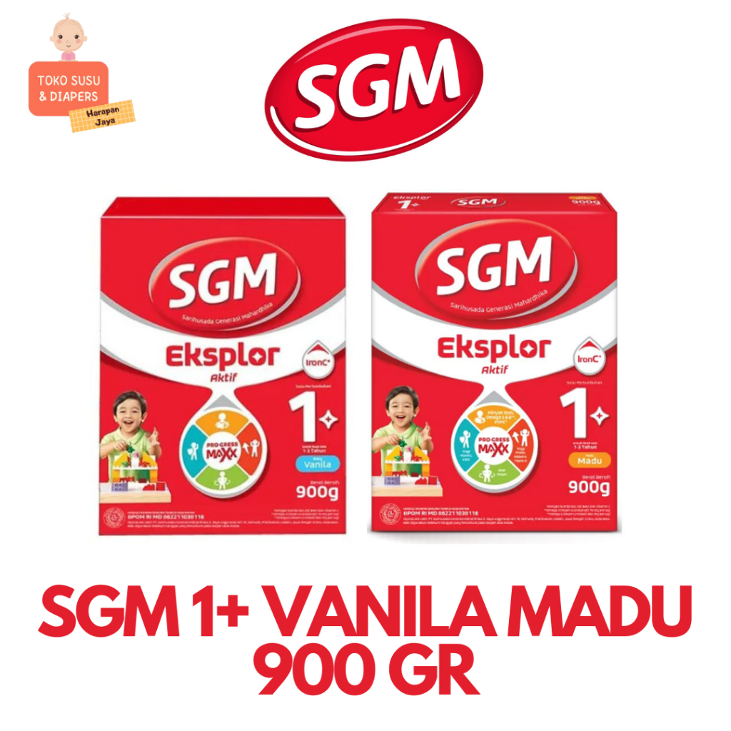 Jual SGM EKSPLOR 1+ VANILA & MADU 900 GRAM | Shopee Indonesia