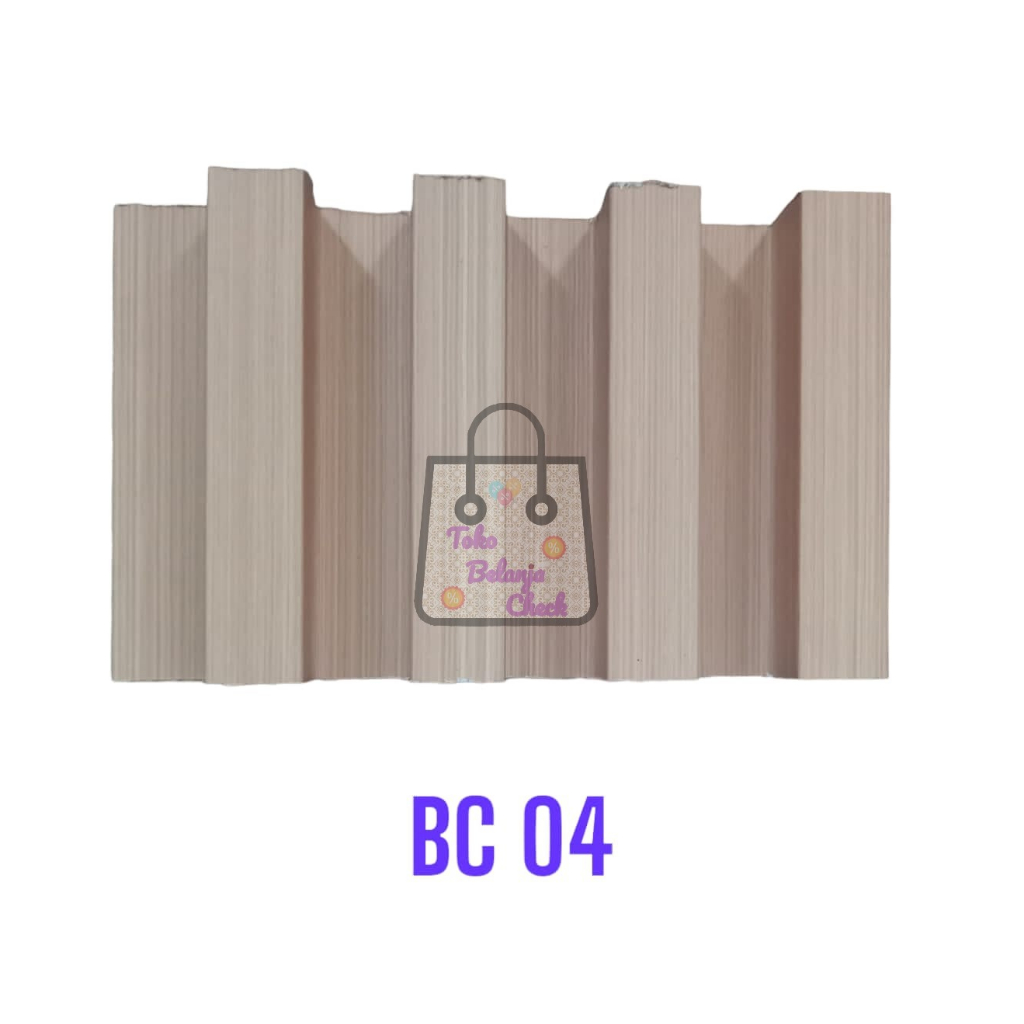 Jual WALL WPC WOOD PANEL WALLPANEL WPC PVC KAYU DINDING UKURAN 16CM x 2 ...