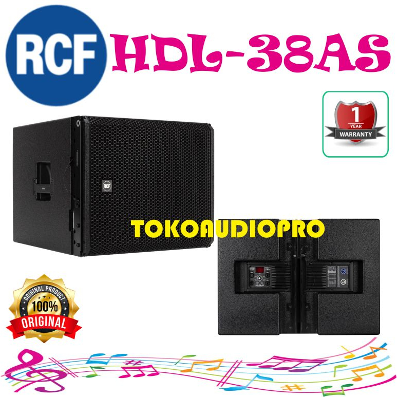 Jual Subwoofer RCF HDL 38-AS Subwoofer Aktif Rcf HDL38 AS Original RCF ...