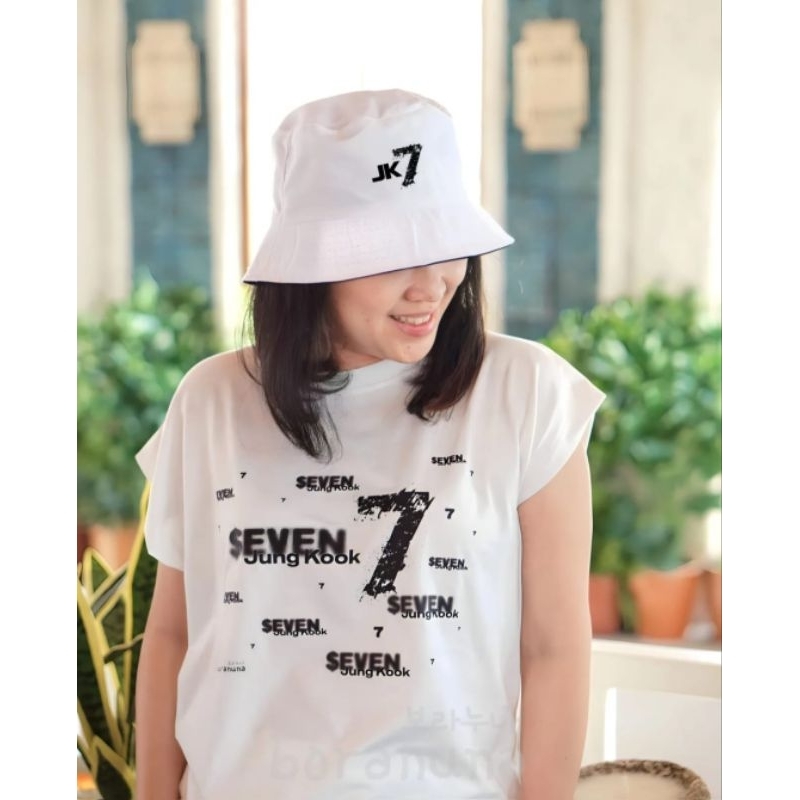 Jual SEVEN BUCKET HAT/JK SEVEN BUCKET HAT/TOPI JK BTS SEVEN | Shopee Indonesia