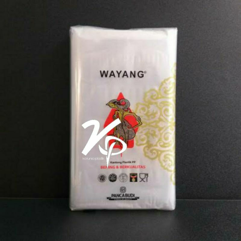 Jual Plastik PP Bening Wayang UK 2KG ( 18x35 ) | Shopee Indonesia