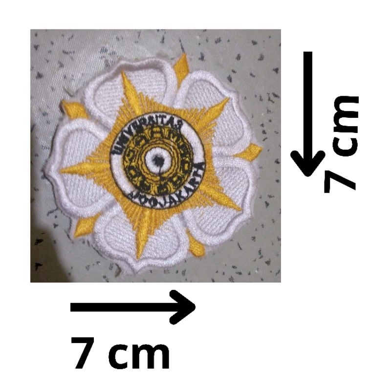 Jual emblem bet badge kampus emblem bet badge bed Universitas bet badge ...