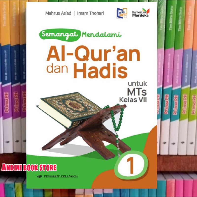 Jual BUKU SEMANGAT MENDALAMI AL-QUR'AN HADIS KELAS 7 MTs ERLANGGA ... Jual BUKU SEMANGAT MENDALAMI AL-QUR'AN HADIS KELAS 7 MTs ERLANGGA ...