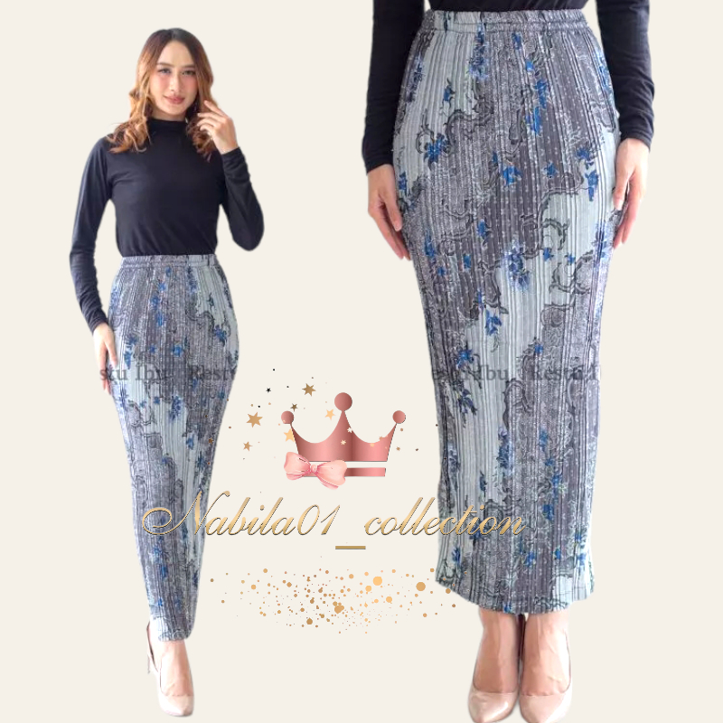 Jual ROK PLISKET BATIK / ROK PLISKET / BAWAHAN KEBAYA / ROK KEBAYA ...
