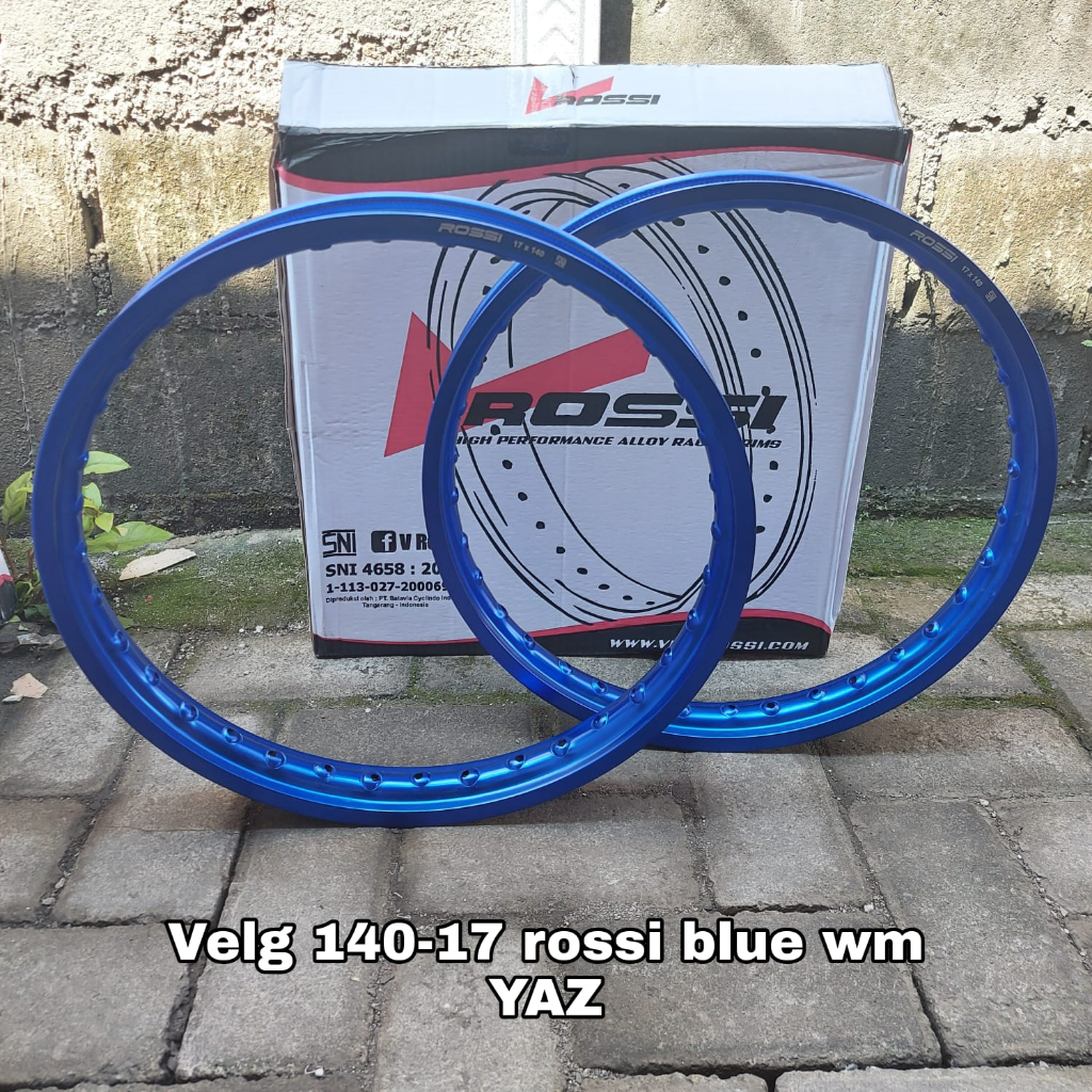 Jual VELG ROSSI 140-17 BLACK // VELG VELK VELEG PELEG RING 140-17 WARNA ...