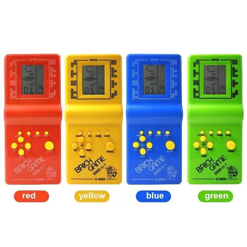 Jual Mainan Game Jadul Tetris Balok Mini Gamebot Gimbot Brick Game ...