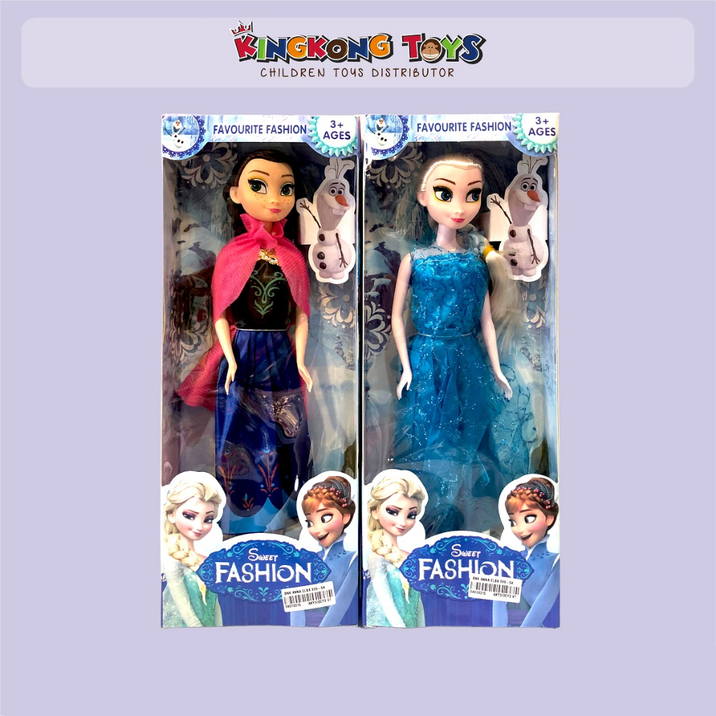 Jual Boneka Anna Elsa / Mainan Frozen Boneka / Mainan Anak Edukatif ...