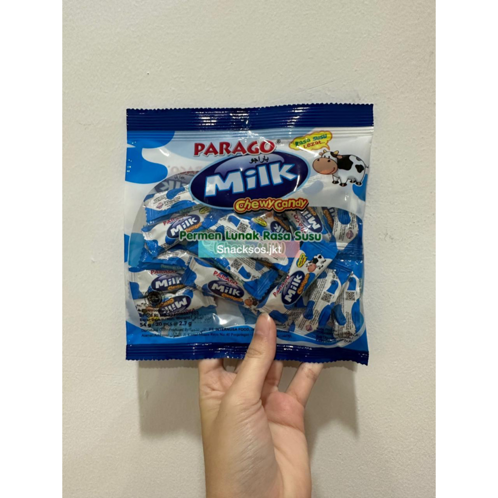 Jual PARAGO MILK CHEWY CANDY / CHEWY MINTS & MELON / PARAGO CHOCOLATE ...