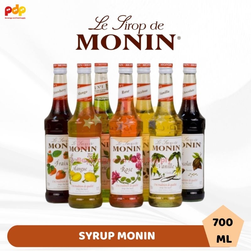 Jual MONIN SYRUP 700 ML/SYRUP MONIN KEMASAN BOTOL 700 ML | Shopee Indonesia