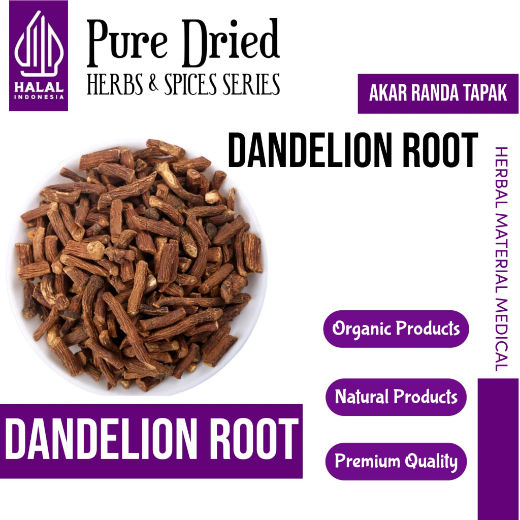 Jual 50g Dandelion Root (Sedong Agro Farm) Super Detox Organic Akar ...