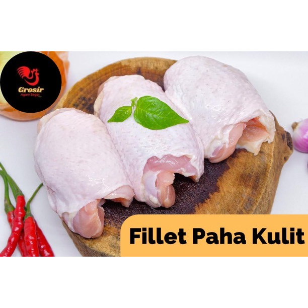 Jual Daging Ayam Paha Fillet Boneless Dengan Kulit 1kg | Shopee Indonesia