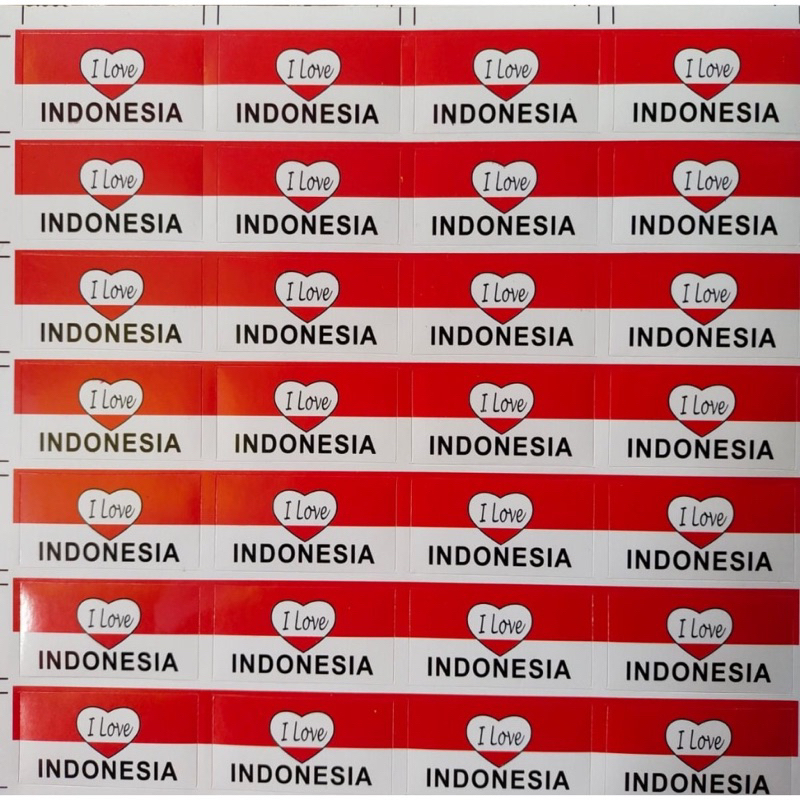 Jual Stiker pipi merah putih bendera ISI 28 stiker pipi polos / motif i ... Jual Stiker pipi merah putih bendera ISI 28 stiker pipi polos / motif i ...