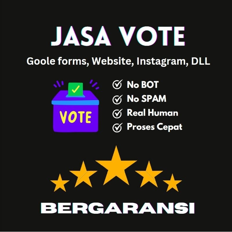 Jual Vote Instagram | Jasa Vote Website | Jasa Polling | Jasa Voting ...
