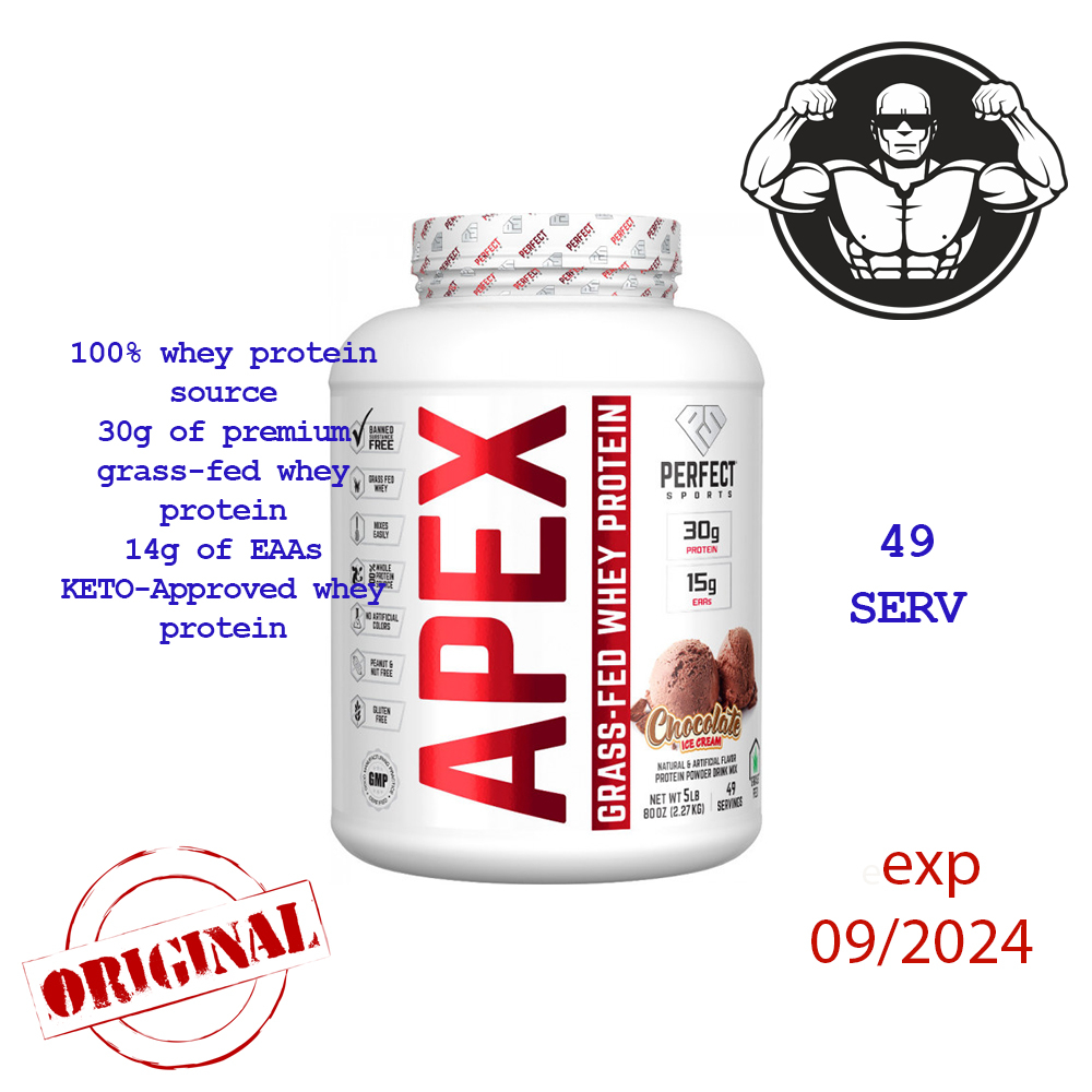 Jual Perfect Sports Apex Grass-Fed Whey Protein 5 lb | Shopee Indonesia