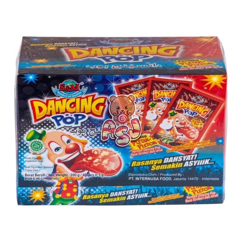 Jual permen dancing pop pletak pletok 1box isi 40pcs | Shopee Indonesia