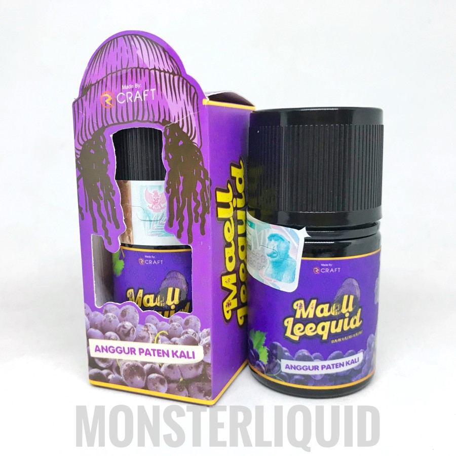 Jual MAELL LEEQUID ANGGUR PATEN KALI BY RCRAFT X MAELL LEE 3MG 60ML ...