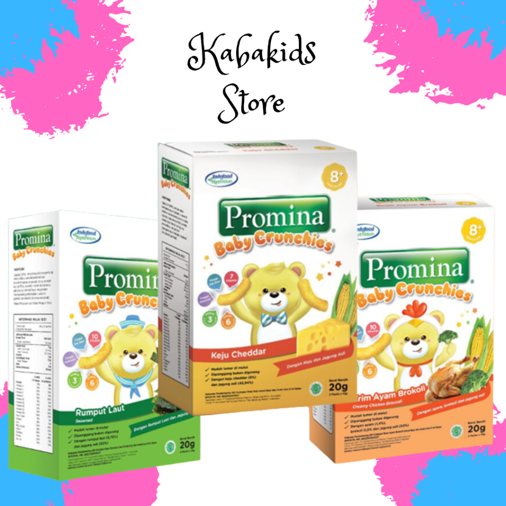 Jual Promina Baby Crunchies Promina Crunchies Snack Bayi - Kabakids ...