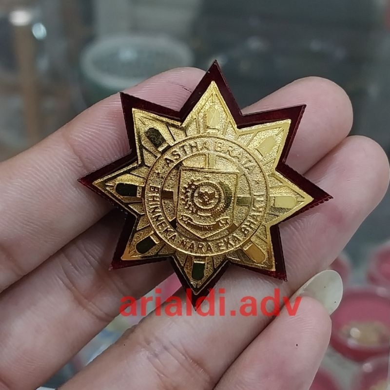 Jual pin purna/alumni IPDN pin ASTHA BRATA magnet | Shopee Indonesia
